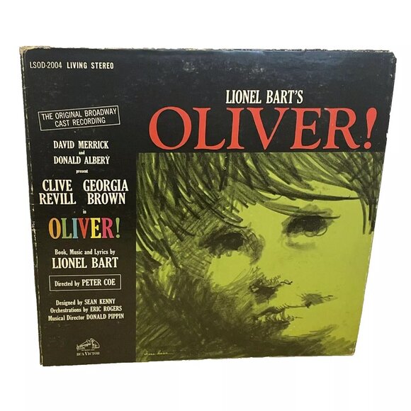 RCA Victor | Media | Lionel Bart Oliver Vinyl 962 Rca Victor Lsod204 Vg ...